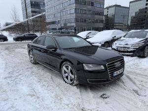 Black Audi A8 2011 in Vilnius, with an engine capacity of 4.16 L and mileage of 300 thousand km for 9600 €, photo 2 on AUTOMOTO.COM.LV