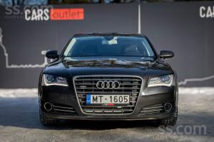 Black Audi A8 2011 in Riga, with an engine capacity of 3.00 L and mileage of 315 thousand km for 12990 €, photo 2 on AUTOMOTO.COM.LV