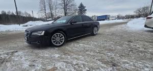 Melns Audi A8 2011 Viļņa, ar dzinēja tilpumu 4.13 L un nobraukumu 370 tūkst. km par 11500 €, foto 2 vietnē AUTOMOTO.COM.LV