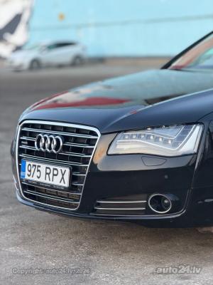 Black Audi A8 2011 in Tallinn, with an engine capacity of 3.00 L and mileage of 419 thousand km for 9900 €, photo 5 on AUTOMOTO.COM.LV