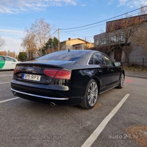 Black Audi A8 2011 in Tartu, with an engine capacity of 3.00 L and mileage of 0 thousand km for 9490 €, photo 4 on AUTOMOTO.COM.LV