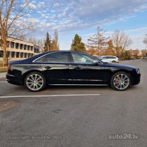 Black Audi A8 2011 in Tartu, with an engine capacity of 3.00 L and mileage of 0 thousand km for 9490 €, photo 5 on AUTOMOTO.COM.LV