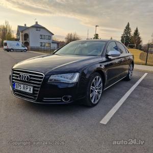 Black Audi A8 2011 in Tartu, with an engine capacity of 3.00 L and mileage of 0 thousand km for 9490 €, photo 7 on AUTOMOTO.COM.LV
