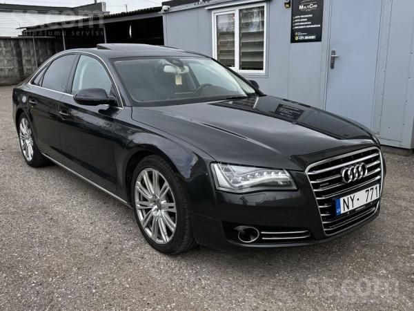 Melns Audi A8 2011 Daugavpils, ar dzinēja tilpumu 3.00 L un nobraukumu 0 tūkst. km par 14000 €, foto 1 vietnē AUTOMOTO.COM.LV