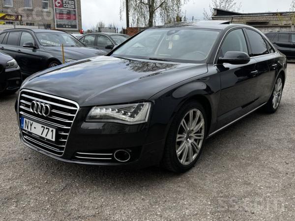 Melns Audi A8 2011 Daugavpils, ar dzinēja tilpumu 3.00 L un nobraukumu 0 tūkst. km par 14000 €, foto 3 vietnē AUTOMOTO.COM.LV