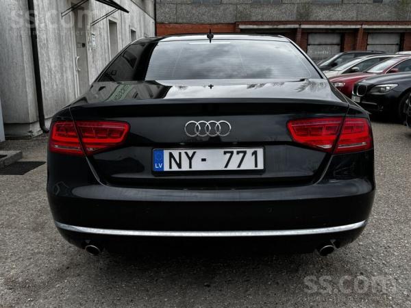 Melns Audi A8 2011 Daugavpils, ar dzinēja tilpumu 3.00 L un nobraukumu 0 tūkst. km par 14000 €, foto 5 vietnē AUTOMOTO.COM.LV