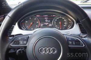 Black Audi A8 2011 in Riga, with an engine capacity of 4.20 L and mileage of 297 thousand km for 12700 €, photo 29 on AUTOMOTO.COM.LV