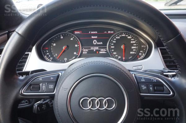 Black Audi A8 2011 in Riga, with an engine capacity of 4.20 L and mileage of 297 thousand km for 11700 €, photo 10 on AUTOMOTO.COM.LV