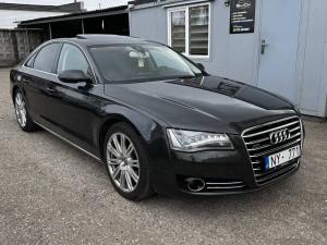 Melns Audi A8 2011 Daugavpils, ar dzinēja tilpumu 3.00 L un nobraukumu 274 tūkst. km par 14000 €, foto  vietnē AUTOMOTO.COM.LV