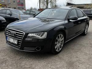 Black Audi A8 2011 in Daugavpils, with an engine capacity of 3.00 L and mileage of 274 thousand km for 14000 €, photo 4 on AUTOMOTO.COM.LV