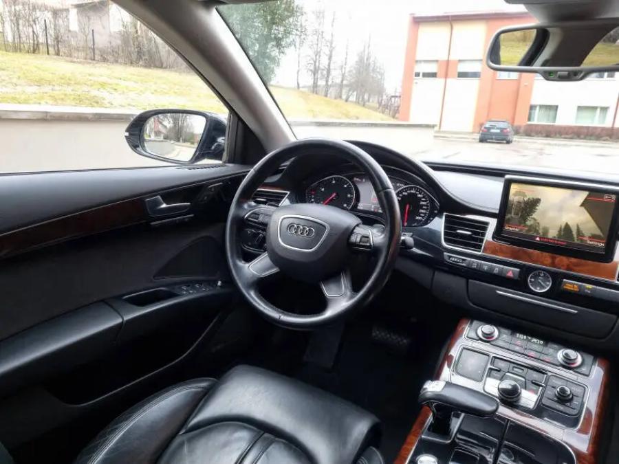 Черный Ауди А8 2011 в Екабпилс, объемом двигателя 3.00 л и пробегом 290 тыс. км за 11900 €, фото 21 на AUTOMOTO.COM.LV