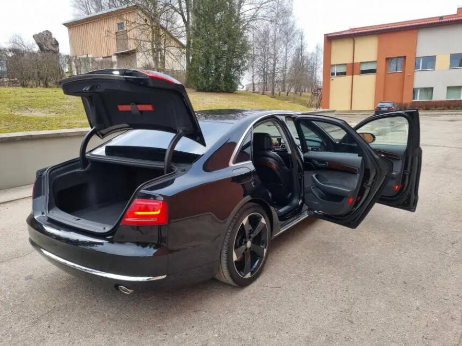 Черный Ауди А8 2011 в Екабпилс, объемом двигателя 3.00 л и пробегом 290 тыс. км за 11900 €, фото 26 на AUTOMOTO.COM.LV