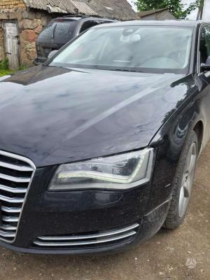 Melns Audi A8 2011 Viļņa, ar dzinēja tilpumu 4.16 L un nobraukumu 294 tūkst. km par 6500 €, foto 3 vietnē AUTOMOTO.COM.LV