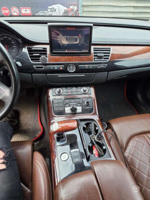 Melns Audi A8 2011 Viļņa, ar dzinēja tilpumu 4.16 L un nobraukumu 294 tūkst. km par 6500 €, foto 20 vietnē AUTOMOTO.COM.LV