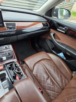 Melns Audi A8 2011 Viļņa, ar dzinēja tilpumu 4.16 L un nobraukumu 294 tūkst. km par 6500 €, foto 21 vietnē AUTOMOTO.COM.LV