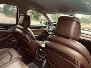 Black Audi A8 2011 in Vilnius, with an engine capacity of 4.13 L and mileage of 389 thousand km for 6950 €, photo 9 on AUTOMOTO.COM.LV