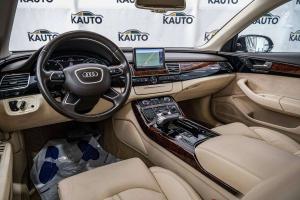 Black Audi A8 2011 in Kaunas, with an engine capacity of 4.20 L and mileage of 306 thousand km for 12890 €, photo 8 on AUTOMOTO.COM.LV