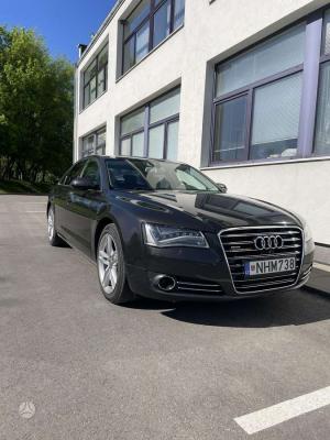 Black Audi A8 2011 in Kaunas, with an engine capacity of 2.97 L and mileage of 211 thousand km for 10500 €, photo 5 on AUTOMOTO.COM.LV
