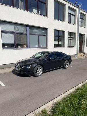 Black Audi A8 2011 in Kaunas, with an engine capacity of 2.97 L and mileage of 211 thousand km for 10500 €, photo 11 on AUTOMOTO.COM.LV