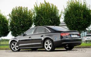 Black Audi A8 2011 in Tallinn, with an engine capacity of 3.00 L and mileage of 223 thousand km for 15500 €, photo 10 on AUTOMOTO.COM.LV