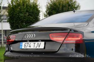Black Audi A8 2011 in Tallinn, with an engine capacity of 3.00 L and mileage of 223 thousand km for 15500 €, photo 14 on AUTOMOTO.COM.LV