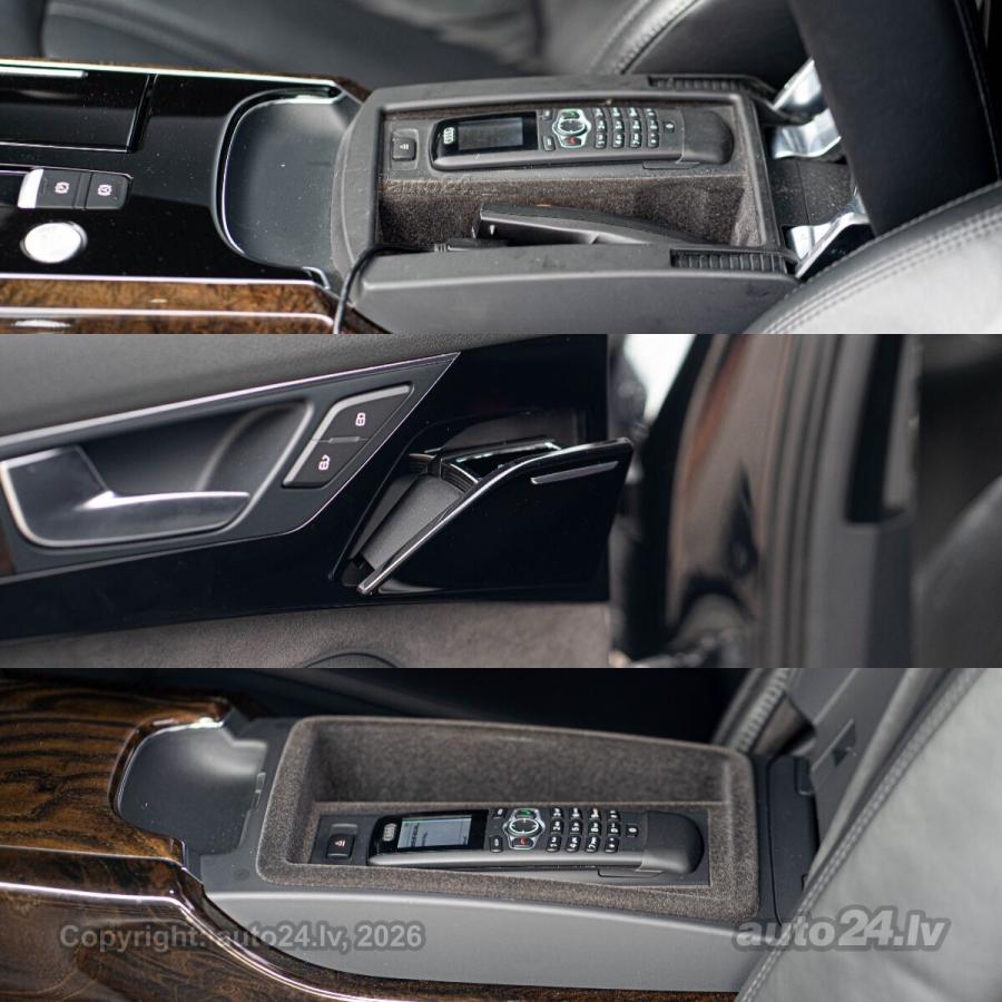 Black Audi A8 2011 in Tallinn, with an engine capacity of 3.00 L and mileage of 223 thousand km for 15500 €, photo 20 on AUTOMOTO.COM.LV