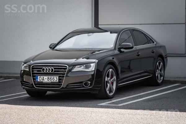 Melns Audi A8 2011 Rīga, ar dzinēja tilpumu 4.20 L un nobraukumu 0 tūkst. km par 15500 €, foto 1 vietnē AUTOMOTO.COM.LV