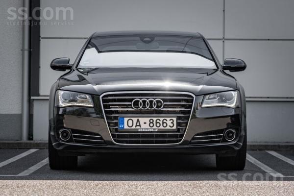 Melns Audi A8 2011 Rīga, ar dzinēja tilpumu 4.20 L un nobraukumu 0 tūkst. km par 15500 €, foto 2 vietnē AUTOMOTO.COM.LV