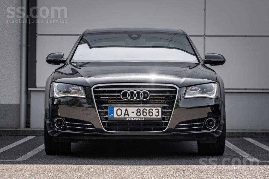 Melns Audi A8 2011 Rīga, ar dzinēja tilpumu 4.20 L un nobraukumu 0 tūkst. km par 15500 €, foto 3 vietnē AUTOMOTO.COM.LV