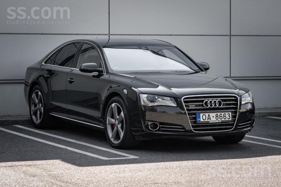 Melns Audi A8 2011 Rīga, ar dzinēja tilpumu 4.20 L un nobraukumu 0 tūkst. km par 15500 €, foto 4 vietnē AUTOMOTO.COM.LV