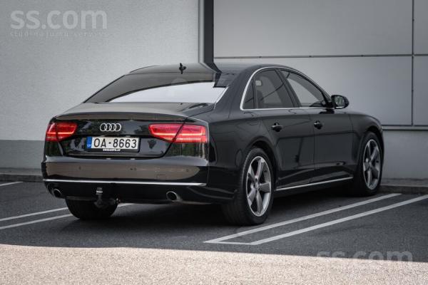 Melns Audi A8 2011 Rīga, ar dzinēja tilpumu 4.20 L un nobraukumu 0 tūkst. km par 15500 €, foto 4 vietnē AUTOMOTO.COM.LV