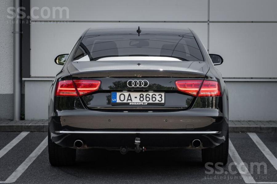 Melns Audi A8 2011 Rīga, ar dzinēja tilpumu 4.20 L un nobraukumu 0 tūkst. km par 15500 €, foto 6 vietnē AUTOMOTO.COM.LV