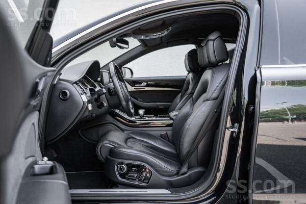 Melns Audi A8 2011 Rīga, ar dzinēja tilpumu 4.20 L un nobraukumu 0 tūkst. km par 15500 €, foto 10 vietnē AUTOMOTO.COM.LV