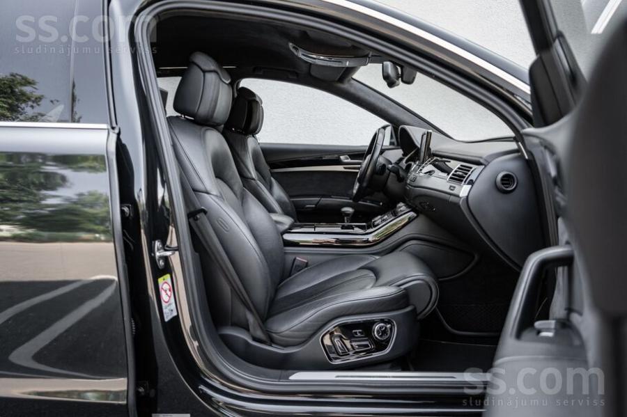 Melns Audi A8 2011 Rīga, ar dzinēja tilpumu 4.20 L un nobraukumu 0 tūkst. km par 15500 €, foto 13 vietnē AUTOMOTO.COM.LV