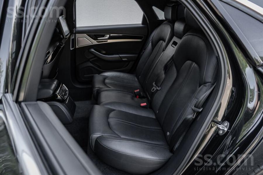 Melns Audi A8 2011 Rīga, ar dzinēja tilpumu 4.20 L un nobraukumu 0 tūkst. km par 15500 €, foto 14 vietnē AUTOMOTO.COM.LV