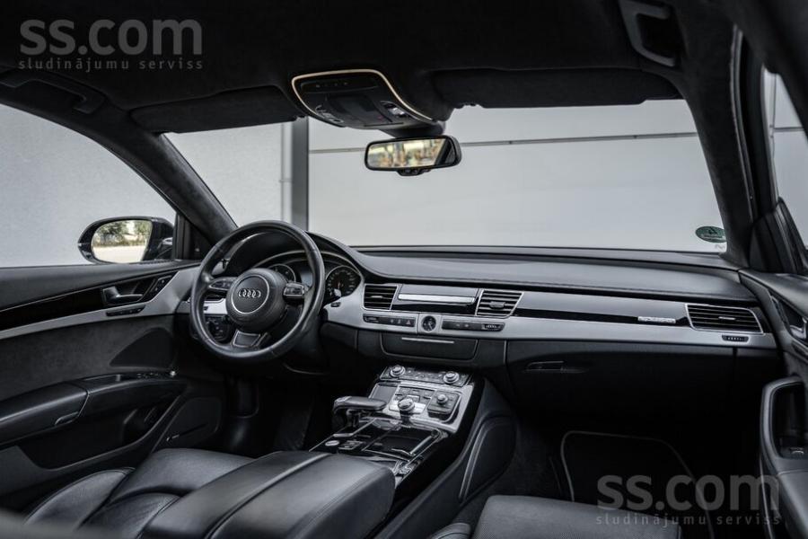 Melns Audi A8 2011 Rīga, ar dzinēja tilpumu 4.20 L un nobraukumu 0 tūkst. km par 15500 €, foto 19 vietnē AUTOMOTO.COM.LV