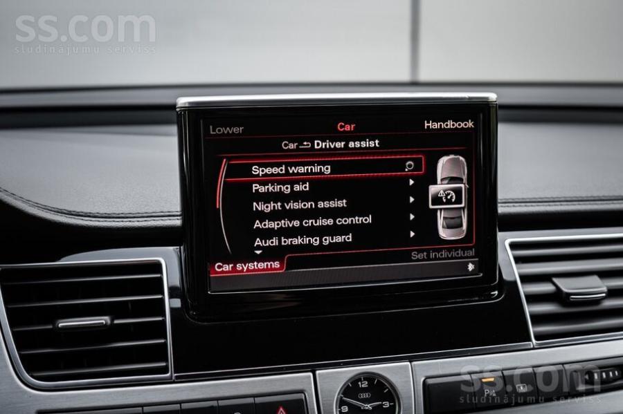 Melns Audi A8 2011 Rīga, ar dzinēja tilpumu 4.20 L un nobraukumu 0 tūkst. km par 15500 €, foto 29 vietnē AUTOMOTO.COM.LV
