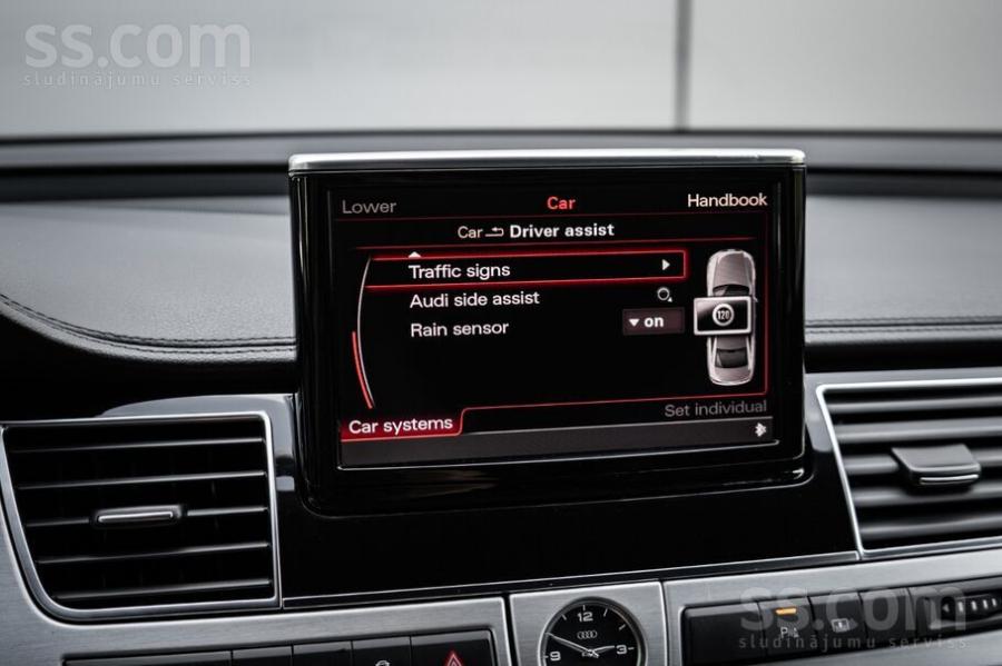 Melns Audi A8 2011 Rīga, ar dzinēja tilpumu 4.20 L un nobraukumu 0 tūkst. km par 15500 €, foto 30 vietnē AUTOMOTO.COM.LV