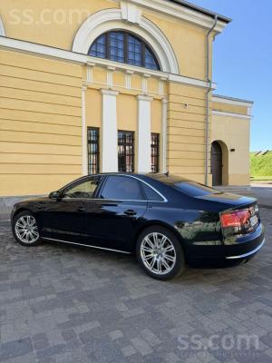Melns Audi A8 2011 Daugavpils, ar dzinēja tilpumu 4.20 L un nobraukumu 313 tūkst. km par 11600 €, foto 3 vietnē AUTOMOTO.COM.LV