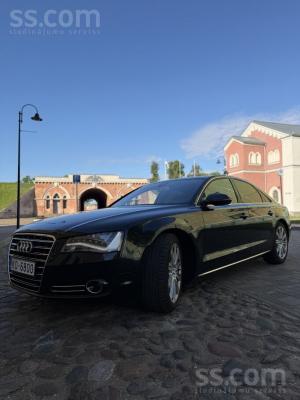 Melns Audi A8 2011 Daugavpils, ar dzinēja tilpumu 4.20 L un nobraukumu 313 tūkst. km par 11600 €, foto 6 vietnē AUTOMOTO.COM.LV
