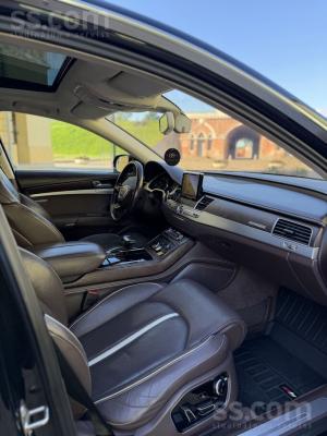 Melns Audi A8 2011 Daugavpils, ar dzinēja tilpumu 4.20 L un nobraukumu 313 tūkst. km par 11600 €, foto 7 vietnē AUTOMOTO.COM.LV