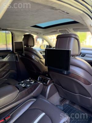 Melns Audi A8 2011 Daugavpils, ar dzinēja tilpumu 4.20 L un nobraukumu 313 tūkst. km par 11600 €, foto 13 vietnē AUTOMOTO.COM.LV