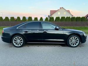 Black Audi A8 2011 in Vilnius, with an engine capacity of 4.13 L and mileage of 380 thousand km for 8200 €, photo 8 on AUTOMOTO.COM.LV