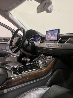 Melns Audi A8 2011 Klaipėda, ar dzinēja tilpumu 6.30 L un nobraukumu 137 tūkst. km par 9999 €, foto 5 vietnē AUTOMOTO.COM.LV