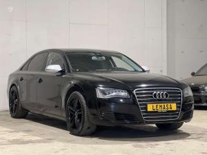 Melns Audi A8 2011 Klaipėda, ar dzinēja tilpumu 6.30 L un nobraukumu 137 tūkst. km par 9999 €, foto 21 vietnē AUTOMOTO.COM.LV