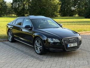 Черный Ауди А8 2011 в Рига, объемом двигателя 3.00 л и пробегом 285 тыс. км за 9990 €, фото 6 на AUTOMOTO.COM.LV