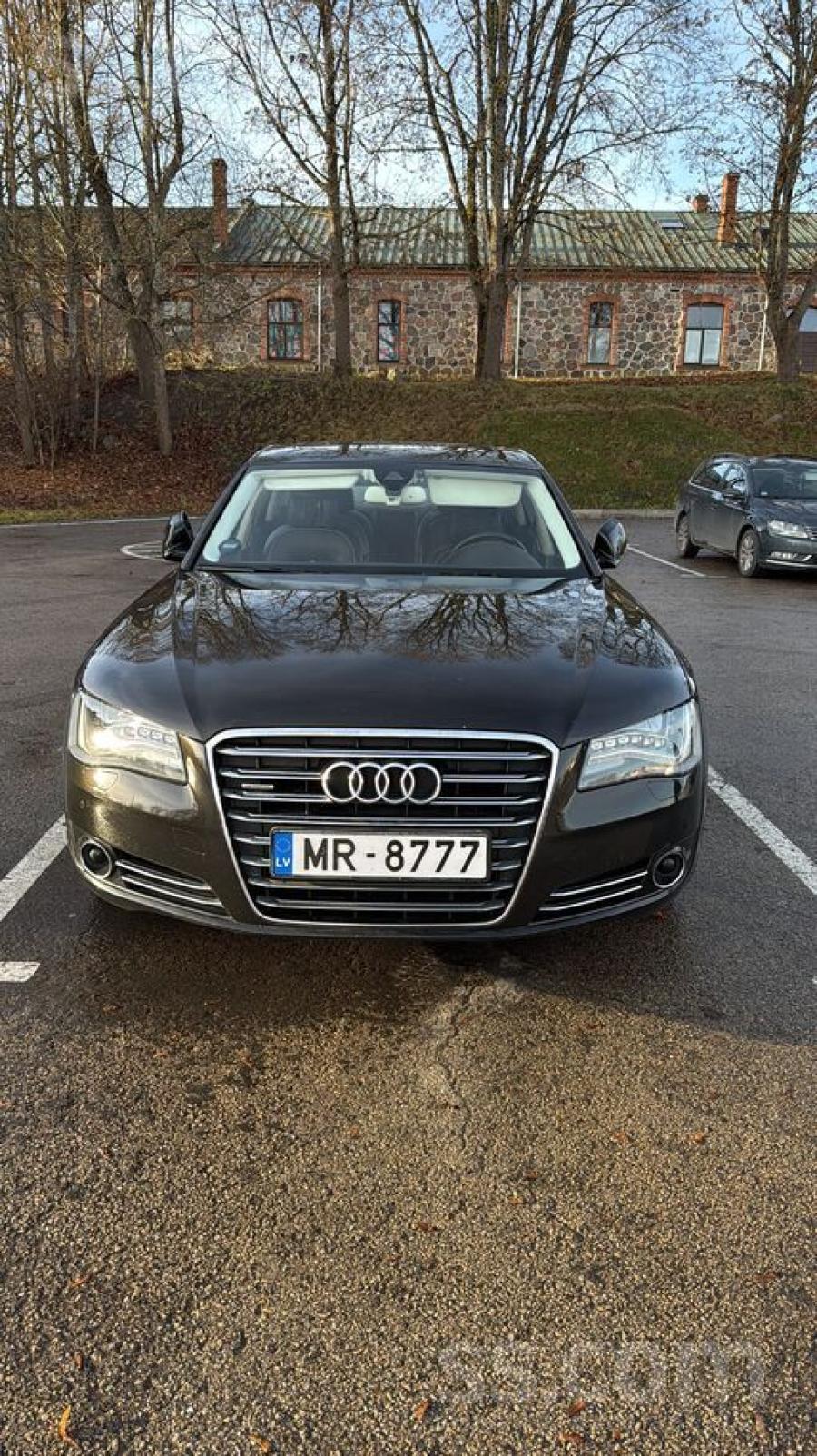 Melns Audi A8 2012 Rīga, ar dzinēja tilpumu 4.20 L un nobraukumu 324 tūkst. km par 14700 €, foto 7 vietnē AUTOMOTO.COM.LV