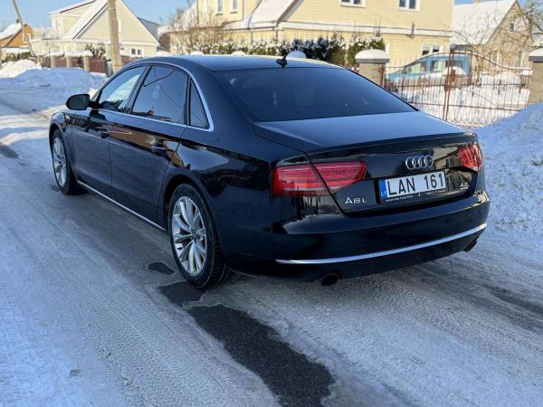 Melns Audi A8 2012 Ukmergė, ar dzinēja tilpumu 4.16 L un nobraukumu 171 tūkst. km par 10999 €, foto 5 vietnē AUTOMOTO.COM.LV