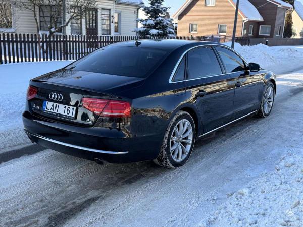 Melns Audi A8 2012 Ukmergė, ar dzinēja tilpumu 4.16 L un nobraukumu 171 tūkst. km par 10999 €, foto 6 vietnē AUTOMOTO.COM.LV