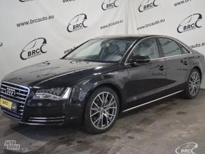 Black Audi A8 2012 in Riga, with an engine capacity of 3.00 L and mileage of 191 thousand km for 15900 €, photo  on AUTOMOTO.COM.LV